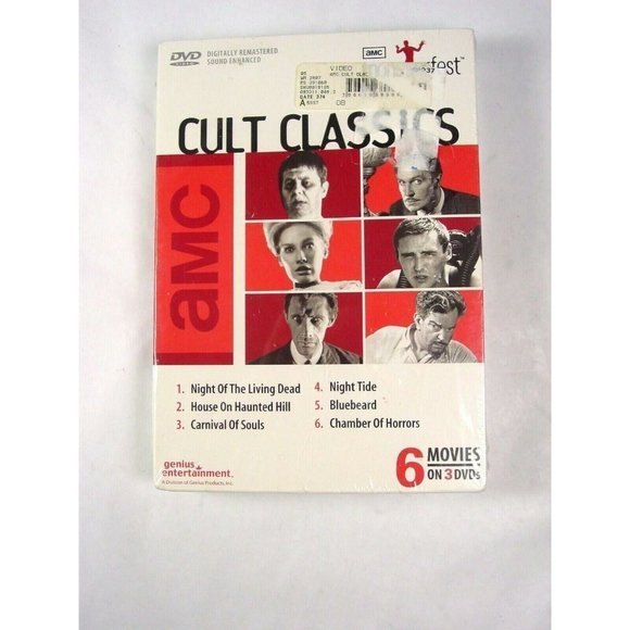 Media | Dvd Cult Classics Horror Scary Movies 6 Amc Night Living Dead ...